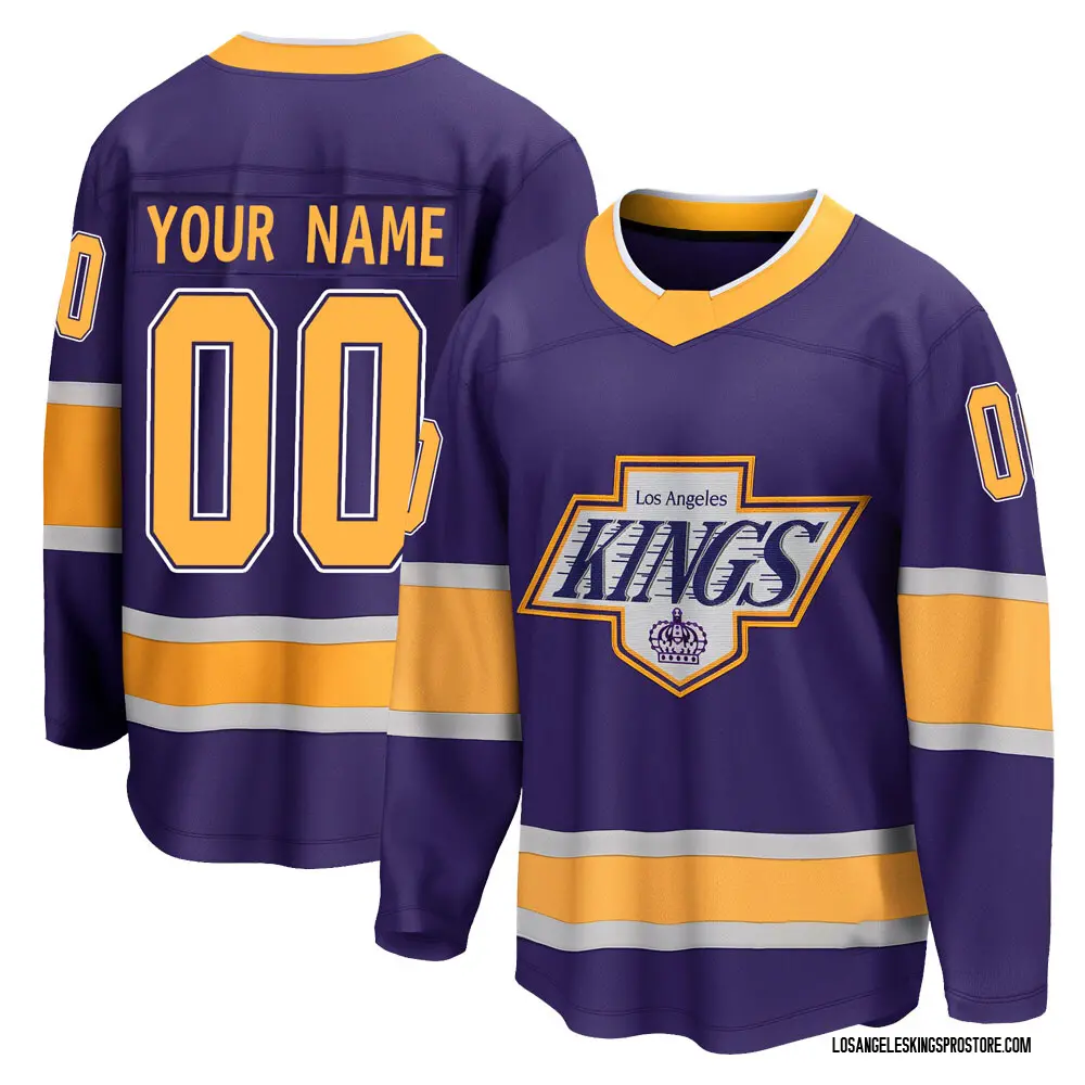 Breakaway Men's Custom Purple Los Angeles Kings 2020/21 Special Edition ...